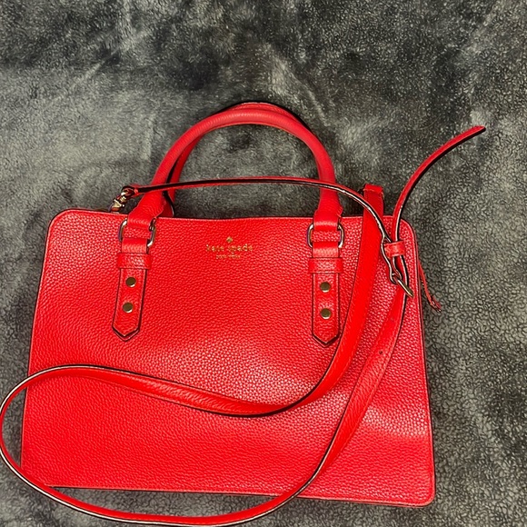 kate spade | Bags | Kate Spade Like New Satchel Crossbody Arm Bag In ...